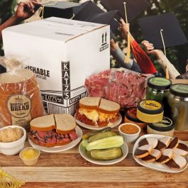 Katz's graduation gift - NYC's oldest deli
