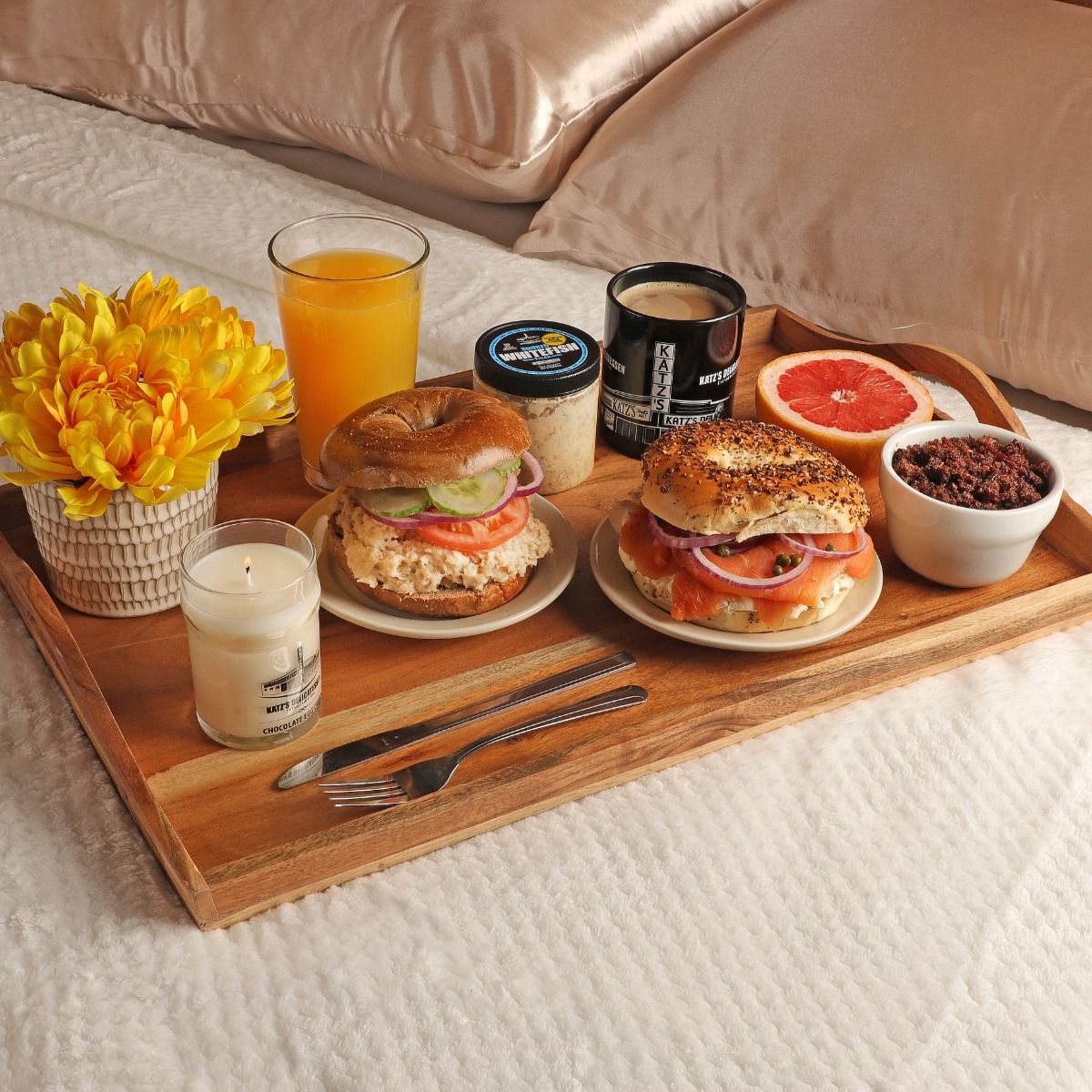 Katz's Breakfast in Bed - NYC's oldest deli